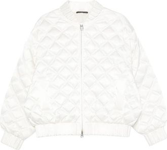 RAXXY Quilted-pattern Bomber Jacket