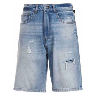 Just Cavalli Homme, Shorts, Bleu, Taille: W35 Denim Short
