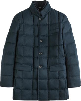 Fay Daunenmantel (Doppelreiher) - - Jackets - Herren - Blau - 2XL