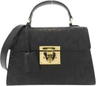 Gucci Sac &agrave; main vintage Pre-owned - Femme - Pre-owned - Noir - Taille: ONE Size