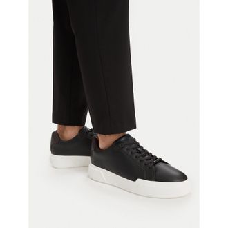 Calvin Klein Sneakers Calvin Klein Chunky Cupsole Laceup Clean Lth HM0HM02239 Schwarz