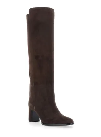 Jimmy Choo London Womens Boots Caly Kb 65 Brown Goat Leather