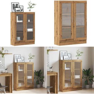 vidaXL Vidaxl - Bibliothèque chêne artisanal 82,5x30,5x115 cm bois dingénierie