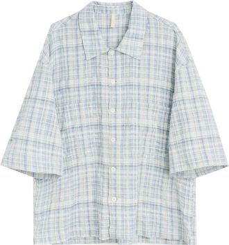 Sunflower Homme, Chemises, Bleu, Taille: M Short Sleeve Chemises