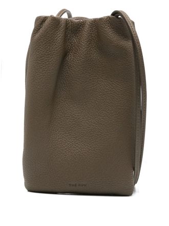 The Row étui pour smartphone en cuir grainé - Vert