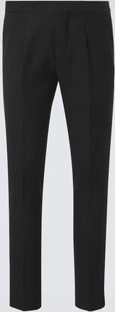 Brunello Cucinelli Gerade Hose aus Seide, Wolle und Mohair