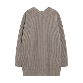 Maison Margiela Femme, Pulls, Beige, Taille: 38 FR Maglione Over