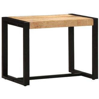vidaXL vidaXL Bank 60x35x45 cm Raues Massivholz Mango