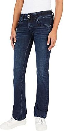 Pepe Jeans London Gen Femme jeans, Blue (Denim-xv7), 26W / 32L