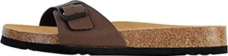 Scholl Herren Simon Sandale, Taupe, 45 EU