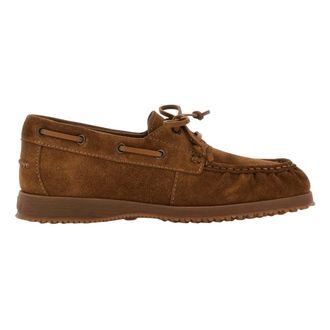 Hogan Femme, Chaussures, Brun, Taille: 38 1/2 EU Mocassins