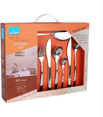 Amefa Gaia - Besteck-Set - 42 Teile - 6 Personen