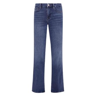 Frame Denim Bootcut Mid-Rise Schlagjeans - - Jeans - Damen - Blau - W27