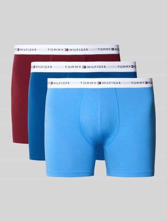 Tommy Hilfiger Trunks aus Baumwoll-Mix im 3er-Pack