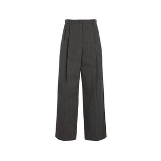 A.P.C. Pantalon tailleur ample taille haute