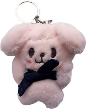 Generic Sk-zoo Porte-cl&eacute;s en peluche &laquo; Stay &raquo; avec pendentif magn&eacute;tique 10 cm loup Chan Jiniret Bbokari, Puppym, 10 cm