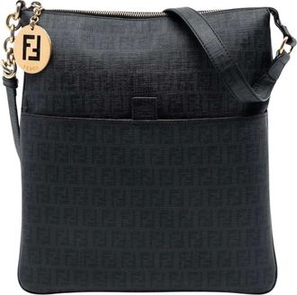 Fendi Sac port&eacute; &eacute;paule Pre-owned - Femme - Pre-owned - Noir - Taille: ONE Size