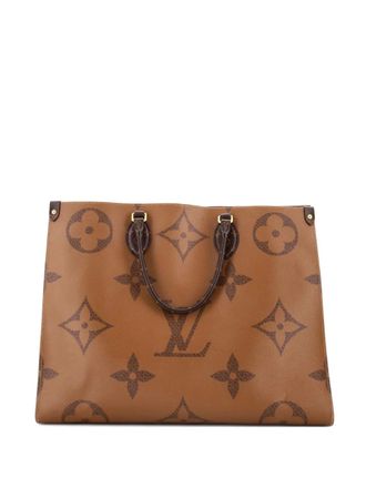 Louis Vuitton OnTheGo Reverse Monogram Giant GM tote bag - Braun