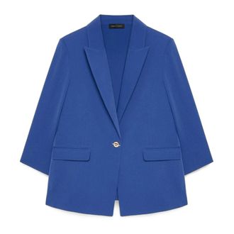 Fiorella Rubino Damen, Jacken, Blau, 5XLGr&ouml;&szlig;e