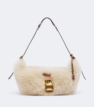 Chlo&eacute; Chlo&eacute; Schultertasche Paddington aus Shearling