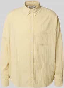 Weekday Oversized Freizeithemd mit Knopfleiste