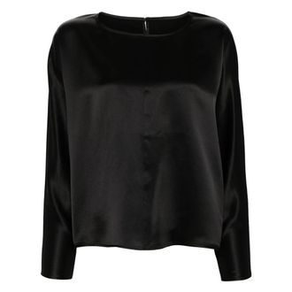 By Malene Birger Odelleys Bluse - - Blouses & Shirts - Damen - Schwarzk - M