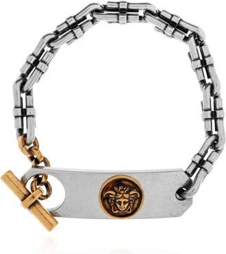 Versace Homme, Accessoires, Gris, Taille: M Sigillo Bracelet