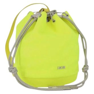 Dior Sac Seau Vintage Pre-owned - Femme - Pre-owned - Vert - Taille: ONE Size