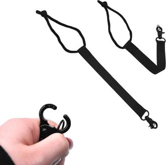 Generico Kurzes Snowboardband, 2 St&uuml;ck, Ersatz-Seil f&uuml;r Skifahren, Sicherheitszubeh&ouml;r f&uuml;r Snowboarding, f&uuml;r M&auml;nner, Frauen, Spieler, Amateure, Anf&auml;nger, Enthus