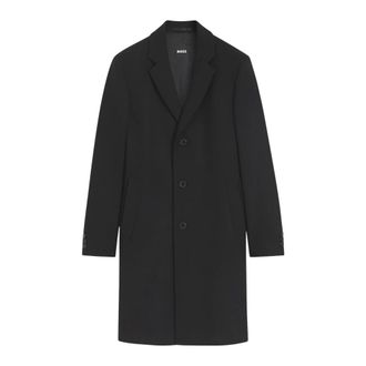 HUGO BOSS H-Hyde-E-264 Mantel - - Coats - Herren - Schwarzk - 2XL
