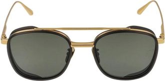 Linda Farrow Lunettes de soleil Varo - unisex - Accessoires - Jaune - Taille: 50 MM