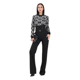 Pinko Pinko, Femme, Pantalons, Noir, Taille: 40 FR Pantalon Piadina