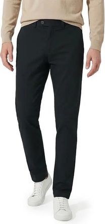 Hiltl Herren Chino blau Baumwoll-Stretch