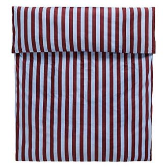 HAY &Eacute;t&eacute; Bettbezug aus Baumwolle in der Farbe Bordeaux und Sky Blue, Gr&ouml;&szlig;e 135x200cm, 541850