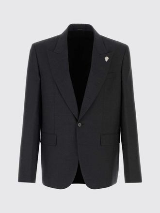 Gucci Blazer de c&eacute;r&eacute;monie en laine &agrave; revers en pointe et fermeture &agrave; un bouton