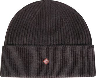 Casablanca Klassische Beanie - - Accessories - Herren - Braun - M/L