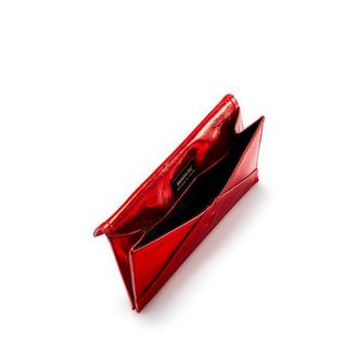 Saison 1865 Pochette en cuir m&eacute;tallis&eacute;