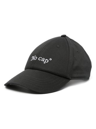 Off-white casquette No Cap - Noir