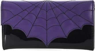 Banned God & Monsters Portemonnaie Kunstleder Rockabilly Lack Frankenstein