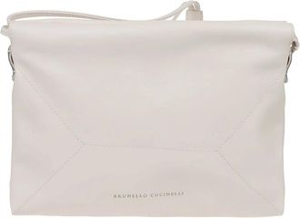 Brunello Cucinelli Femme, Sacs, Beige, Taille: ONE Size Shoulder Bag