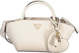Guess Femme, Sacs, Beige, Taille: ONE Size Bolena Mini Satchel