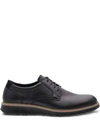 Ara derbies en cuir &agrave; lacets - Noir