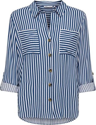 Only Only, Femme, Blouses et Chemises, Bleu, Taille: 36 FR Asmin Shirt L/S Wvn
