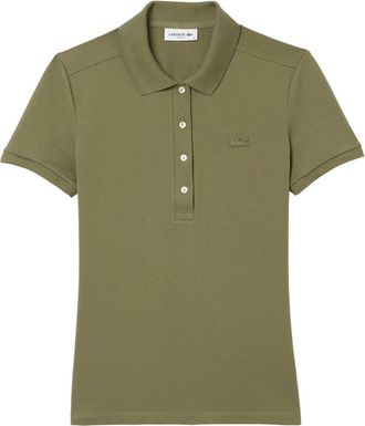 Lacoste Damen Poloshirt Slim Fit Kurzarm