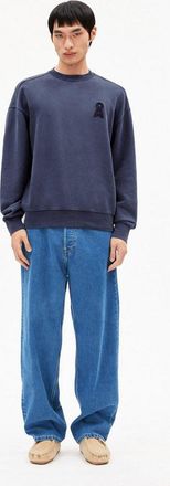 Armedangels Sweatshirt ICONIC &Aring; EMAAL GMT DYE Relaxed Fit
