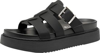 Tamaris Pantolette Damen Vegan Flach schwarz,EU 38