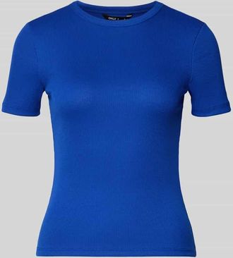 Only Slim Fit T-Shirt mit Viskose-Anteil Modell LUPE