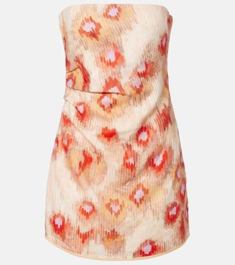 Sir. Minikleid Fiorella aus Leinen