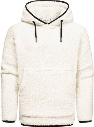Amaci & Sons Kapuzenpullover SUNNYVALE Kapuzenpullover Teddyfell Herren Teddy Sweatjacke Plüsch Hoodie Pullover Sweatshirt