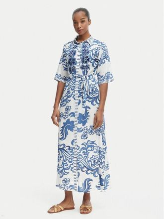 iconique Hemdkleid Emma IC26-038 Blau Regular Fit